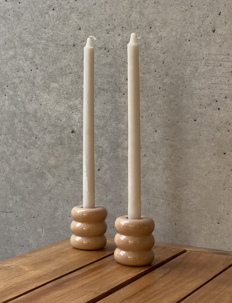 Set of 2 Camel Luminaire Candlesticks - mayasheleg.co.il